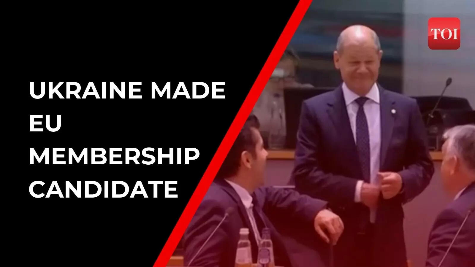 European Union agreed to put Ukraine on a path toward EU membership