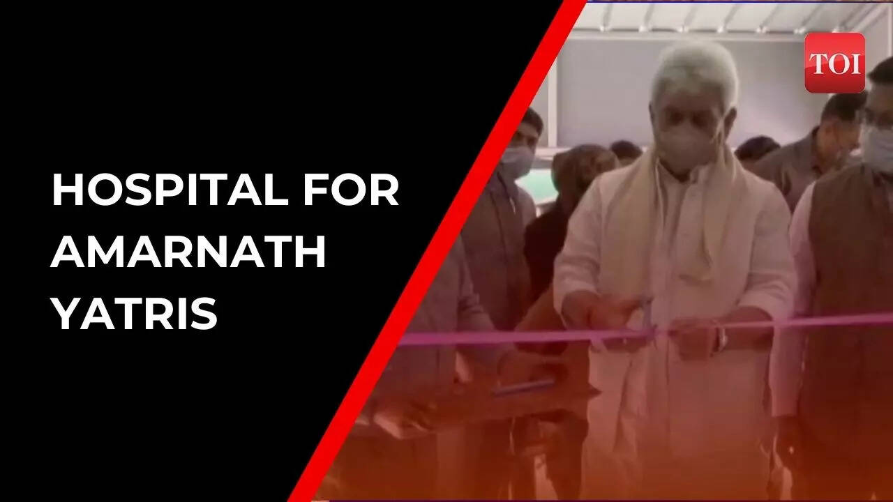 J-K: LG Sinha inaugurates 70-bedded fully-equipped DRDO hospital in ...