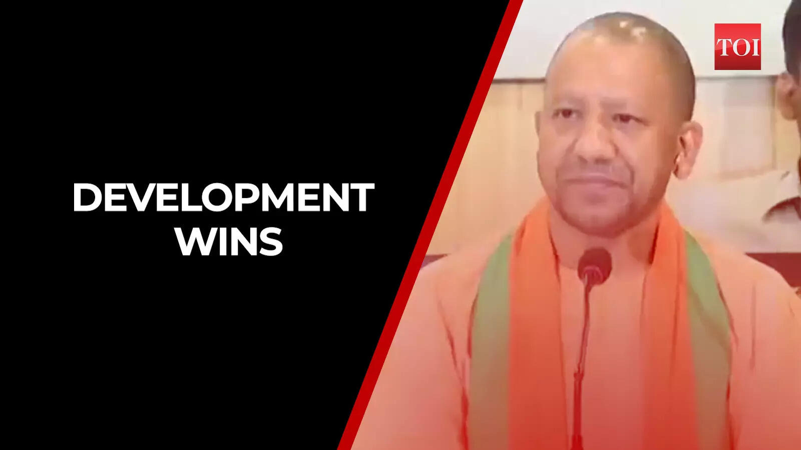 UP bypolls: Yogi Adityanath credits 'double engine' govt for Azamgarh, Rampur victory