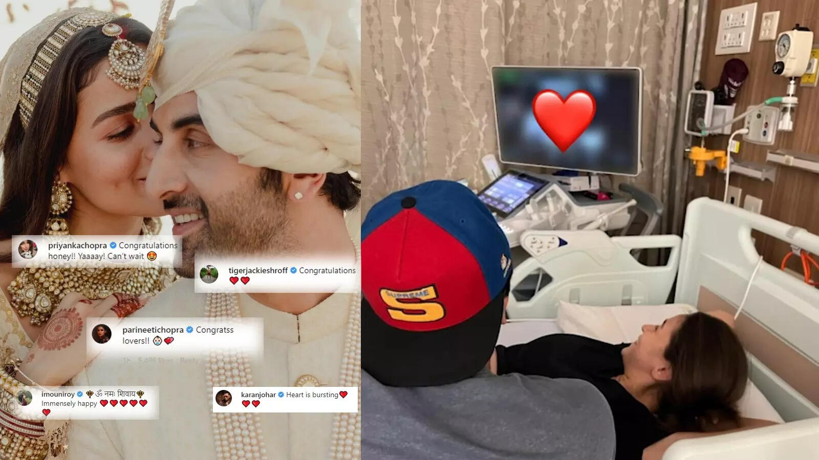 Alia Bhatt’s pregnancy news: Priyanka Chopra Jonas, Tiger Shroff, Kriti Sanon and other B-town ...