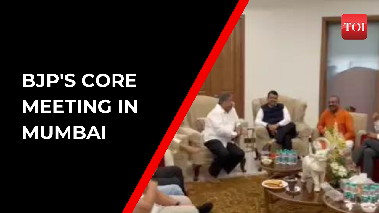 bjp: Maharashtra political crisis: BJP's core committee meeting ...