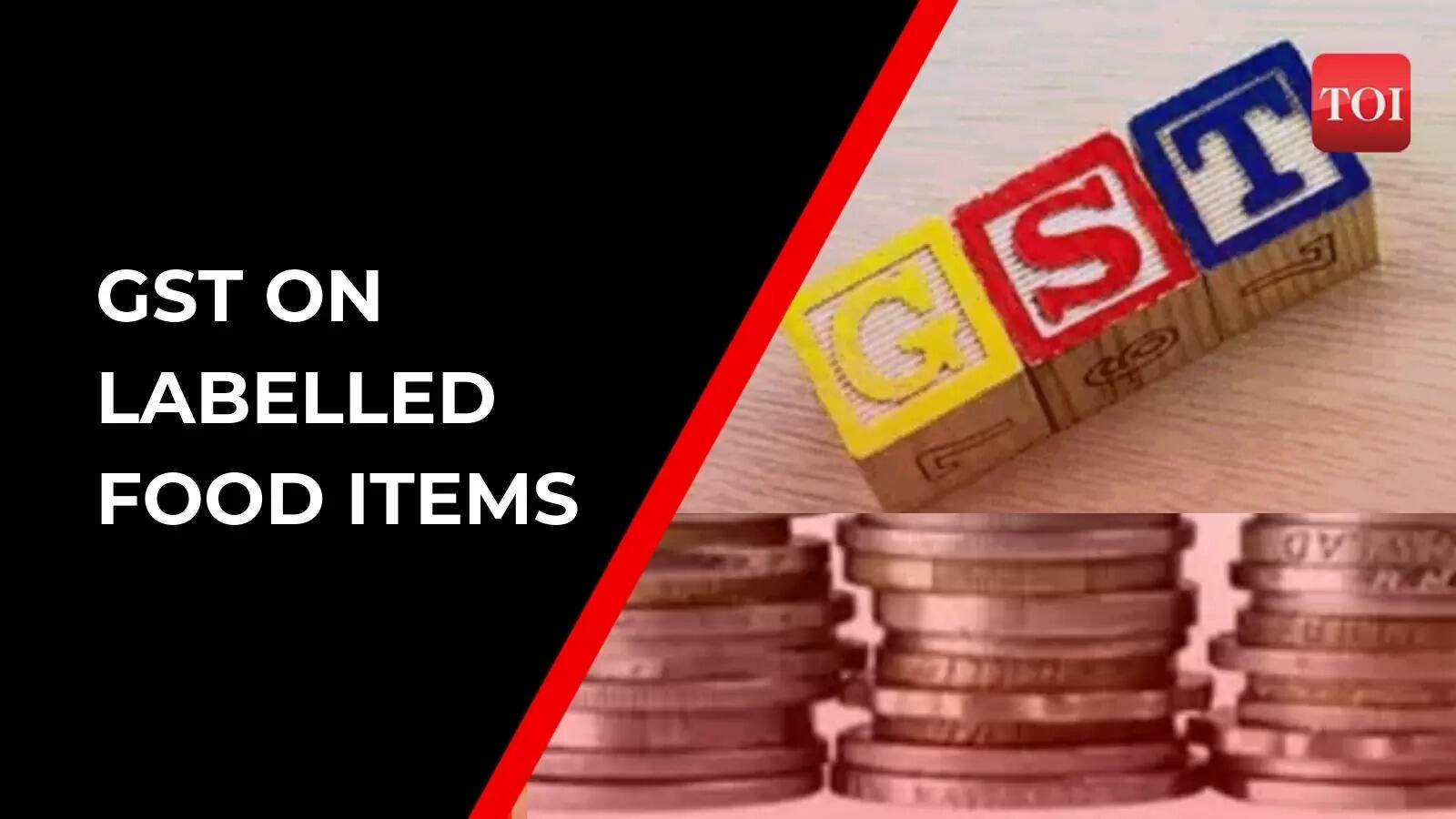 Pre-packed and labelled food items to attract GST
