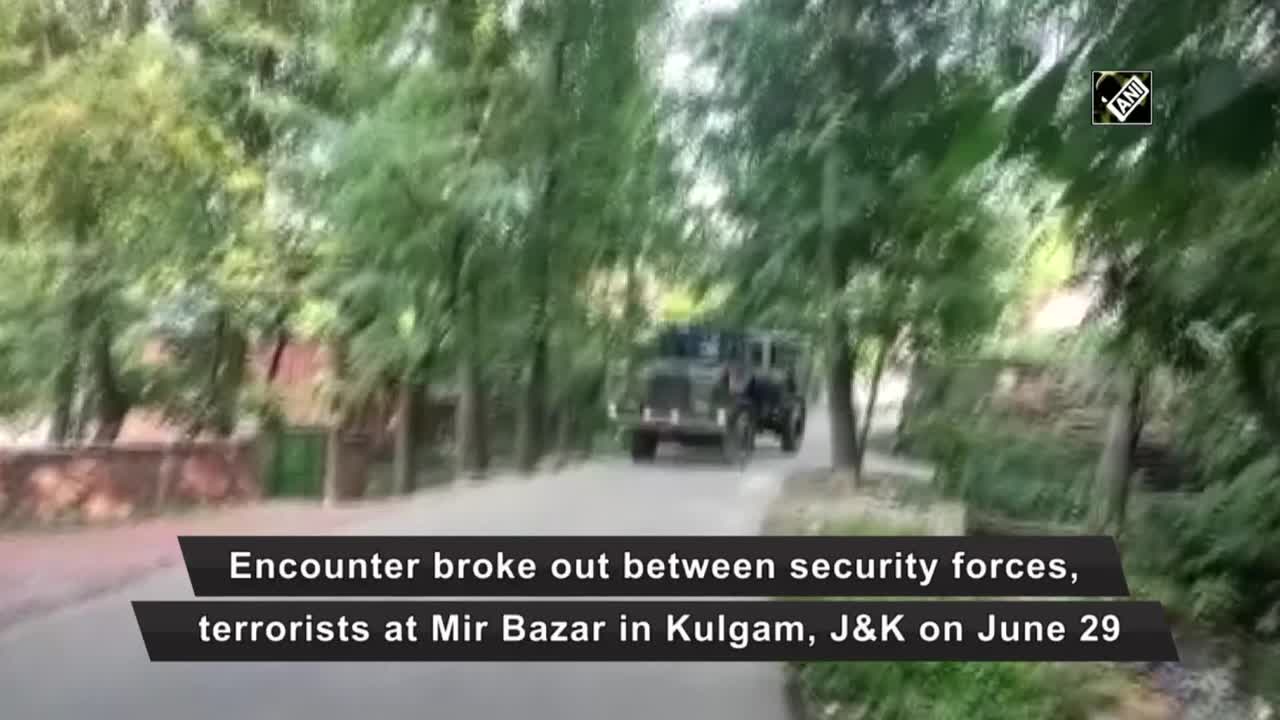 J-K: Encounter breaks out in Kulgam