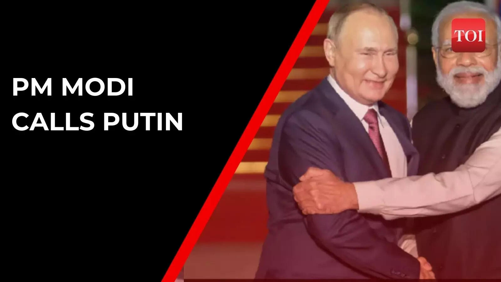 PM Modi dials Russia's Putin, discusses energy, food security, Ukraine war