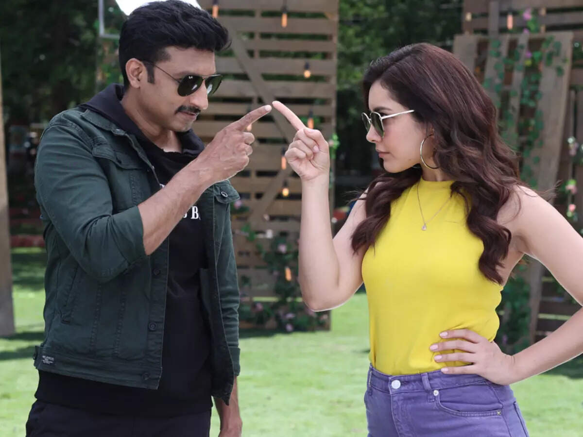 'Vikram Goud' Birthday Poster: Kiran Raj in a rugged look | Telugu Movie News - Times of India