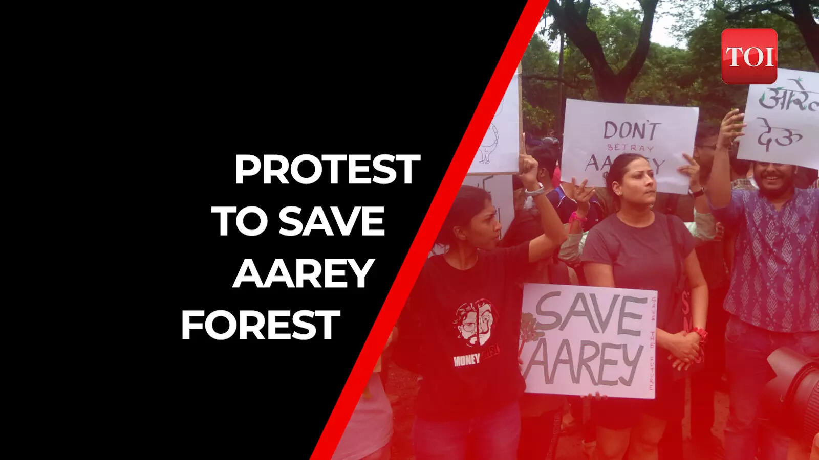Mumbai: Green activists protest to save Aarey forest