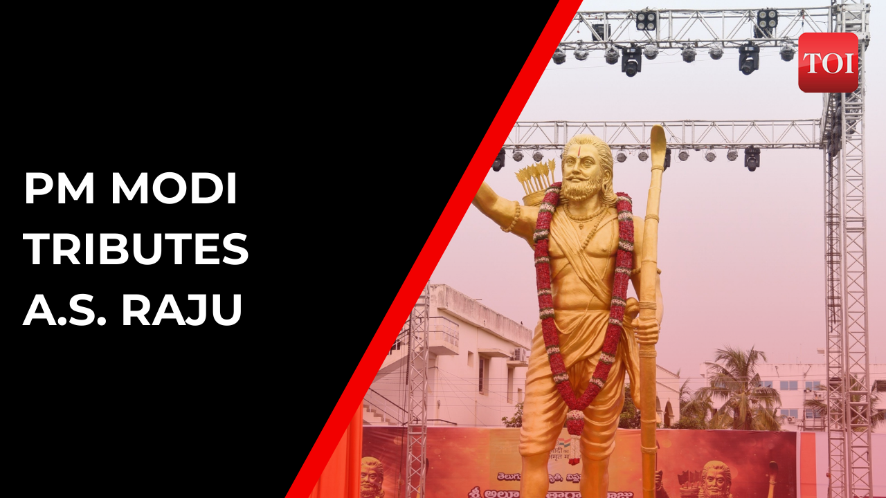 alluri sitarama raju: Alluri Sitarama Raju receives heartfelt tribute ...