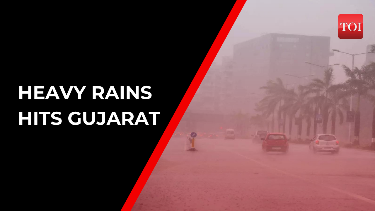 Gujarat Rain hits parts of Dwarka