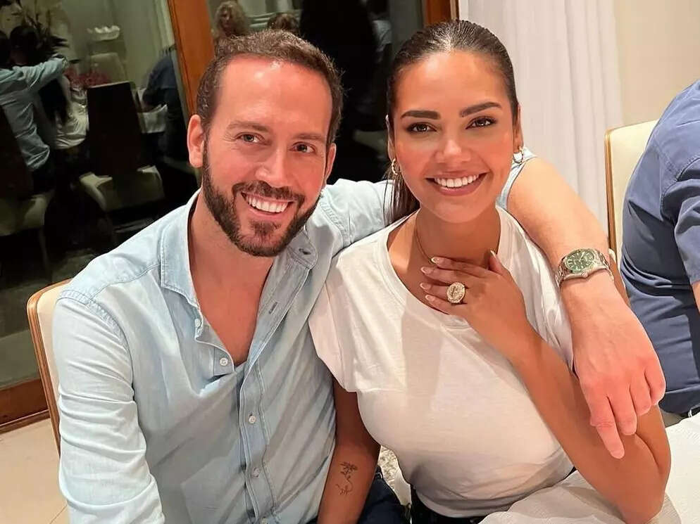 Is Esha Gupta engaged? Flaunts huge ring with beau Manuel Campos Guallar