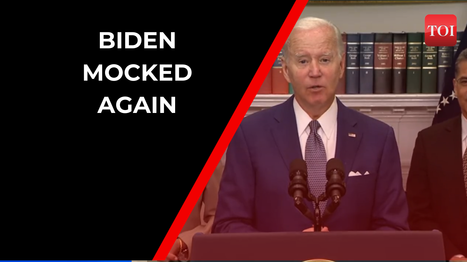 Joe Biden becomes target of netizens again for teleprompter flub