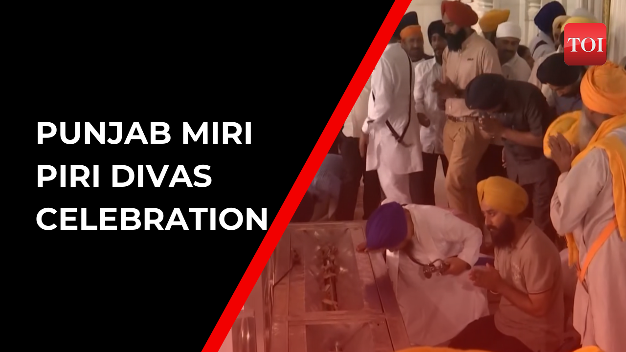 miri piri divas: Punjab Miri Piri Divas celebrated at Golden Temple in ...
