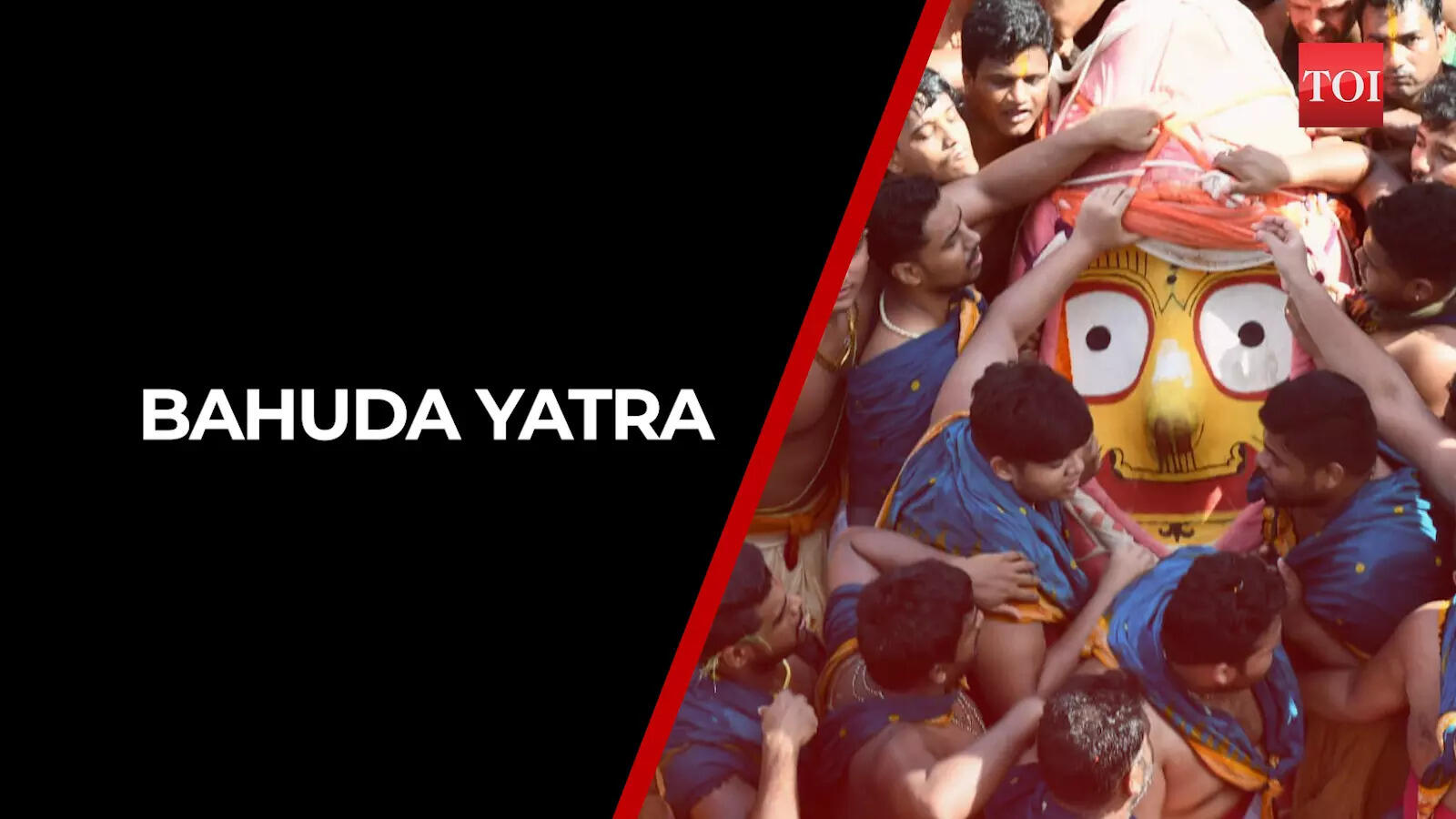 Bahuda Yatra 2022: Lord Jagannath, Subhadra and Balbhadra return to ...