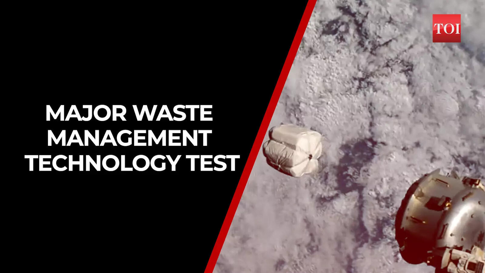 Taking out trash: 78 kg of garbage dropped from Space Station for the ...