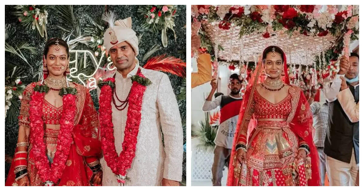 Payal Rohatgi and Sangram Singh get married after being together for 12 ...