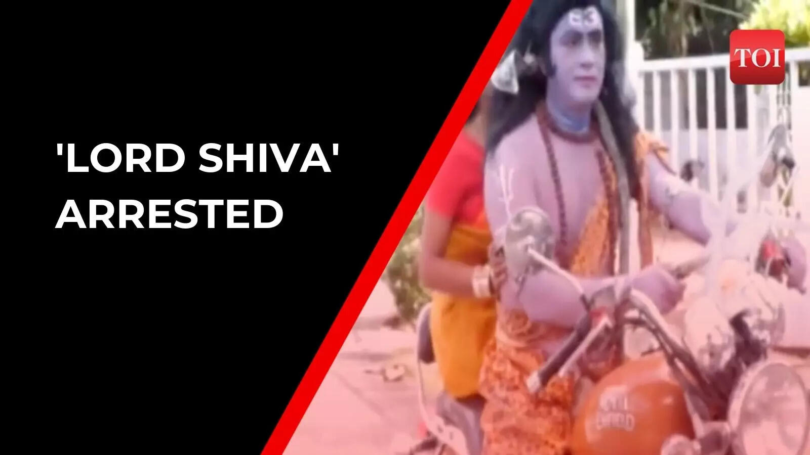 Assam: Man who played Lord Shiva in street play arrested for hurting ...