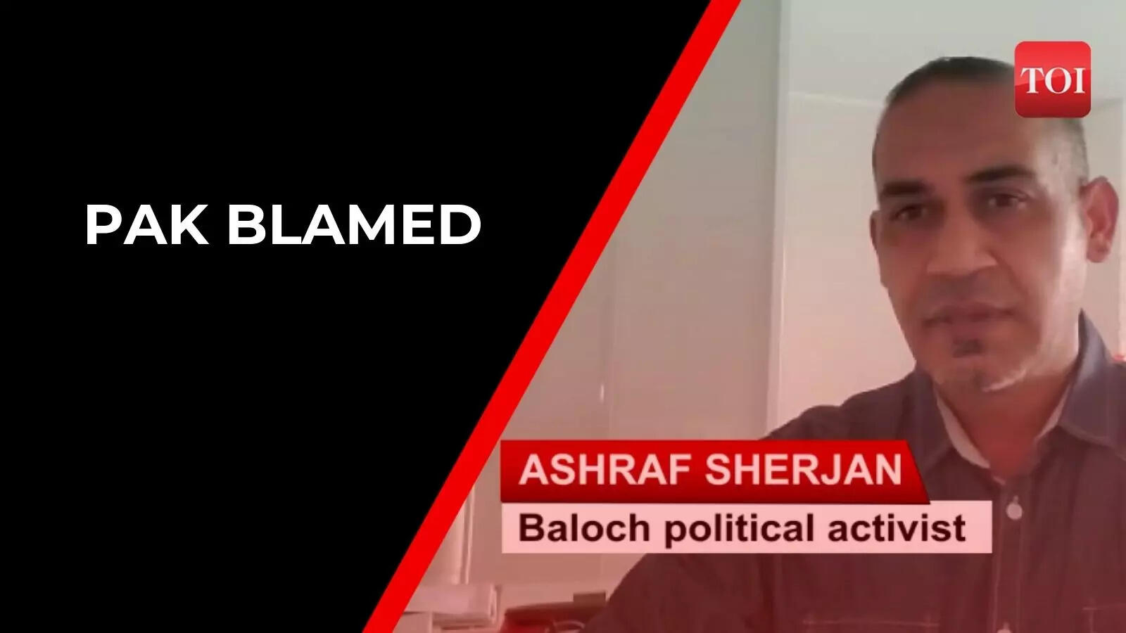 Exiled Baloch activist blames Pakistani agencies for targeting their ...
