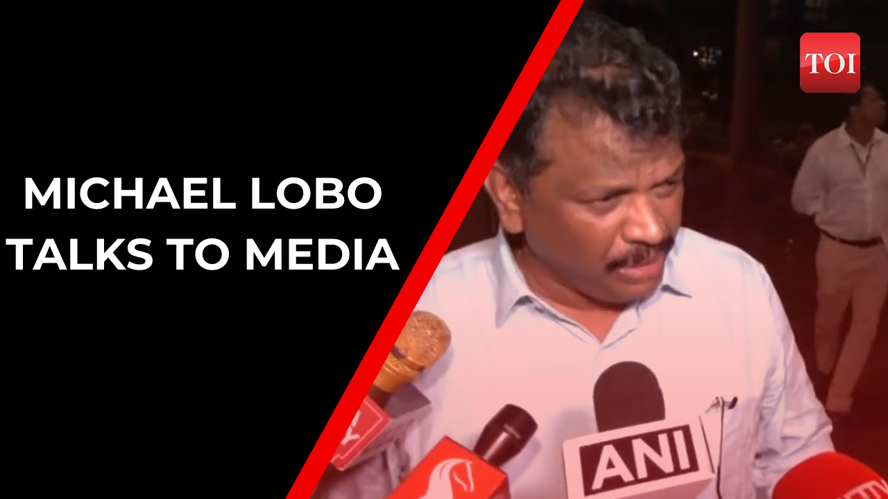 Congress MLA Michael Lobo: Not attending a press conference cannot be ...
