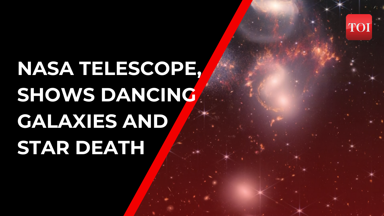 NASA telescope shows star death, dancing galaxies