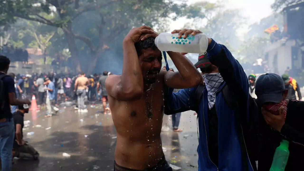 Sri Lanka protest movement reaches 100 days - Times of India