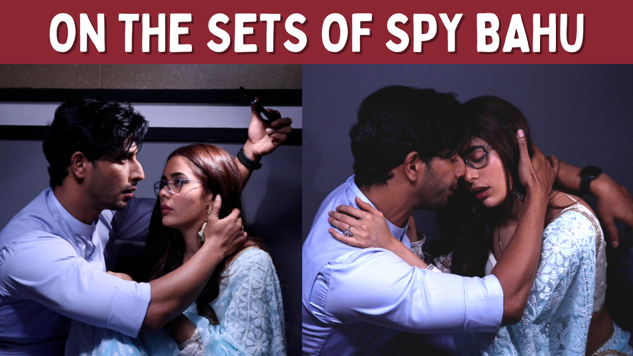 On the sets of Spy Bahu: Sejal and Yohaan get stuck in lift, former ... On the sets of Spy Bahu: Sejal and Yohaan get stuck in lift, former ...