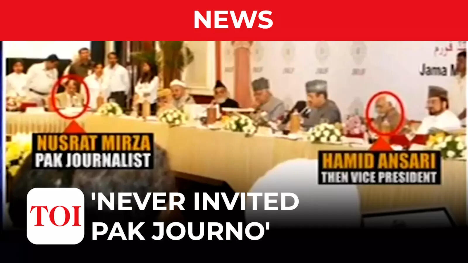 Never invited Pak journalist: Former Vice-President Hamid Ansari on ...