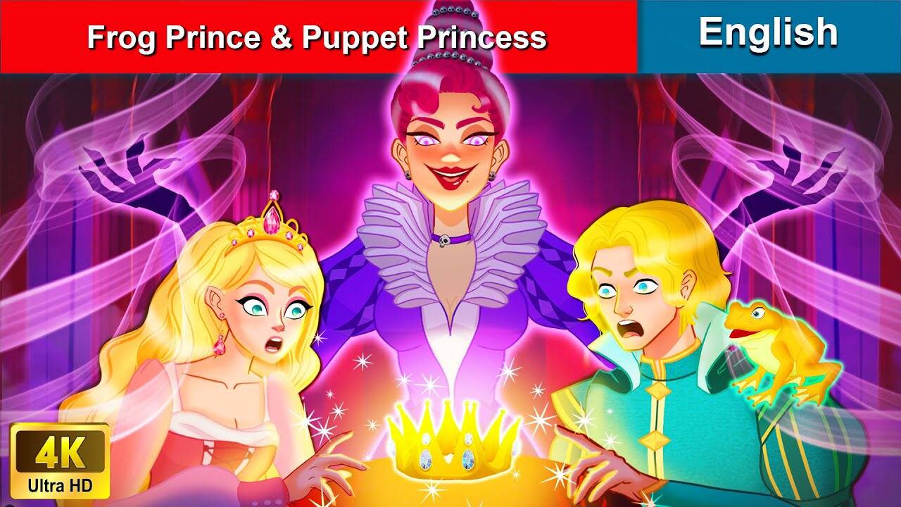 Check Out Popular Kids English Nursery Story 'Frog Prince And Puppet ...
