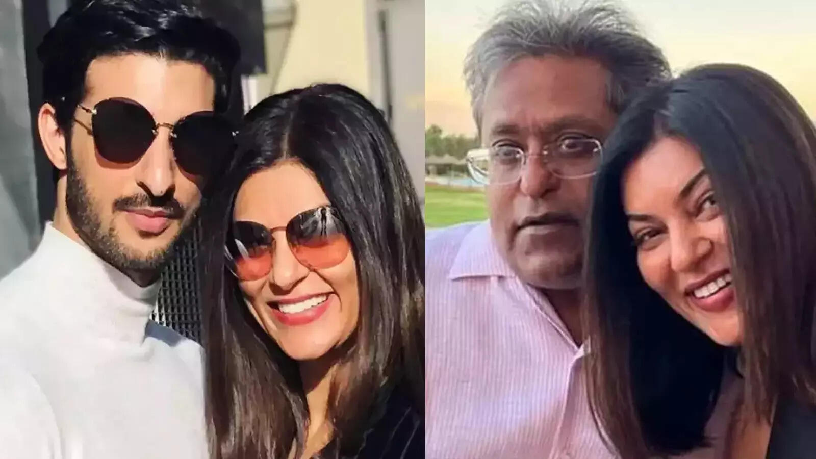 Rohman Shawl comes to rescue ex-girlfriend Sushmita Sen after she got ...