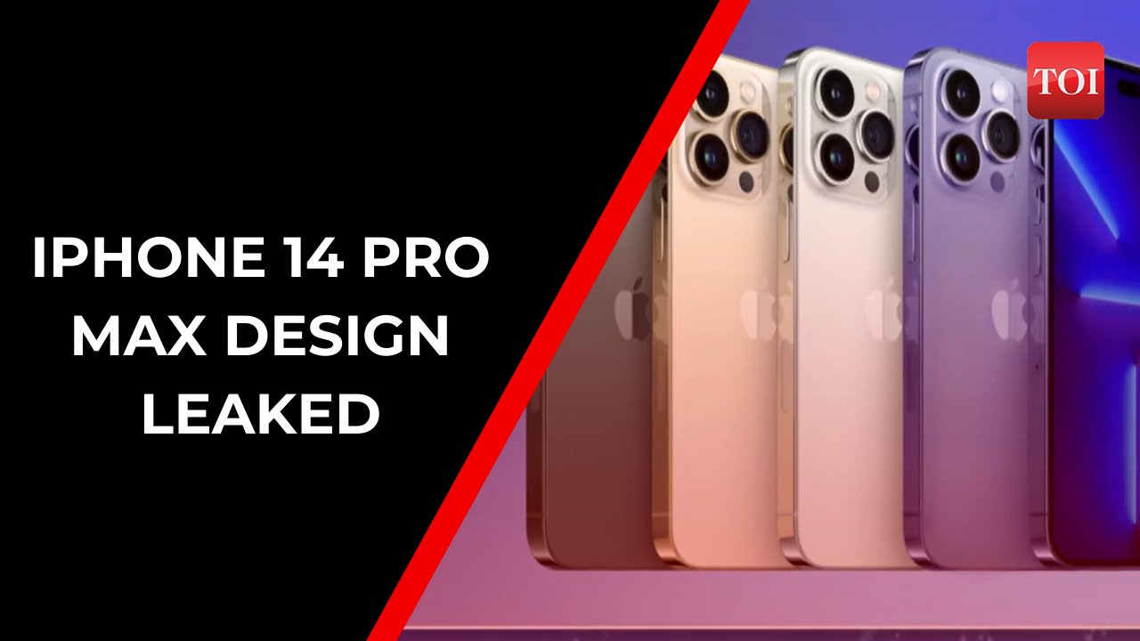 apple: iPhone 14 Pro Max design leaked, details inside