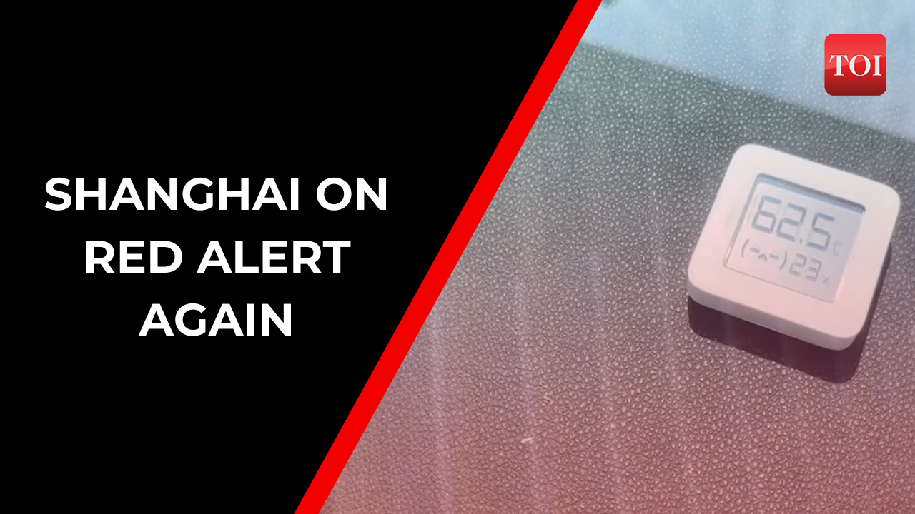 Shanghai: Another Red Alert as temperature tops 40 degree Celsius
