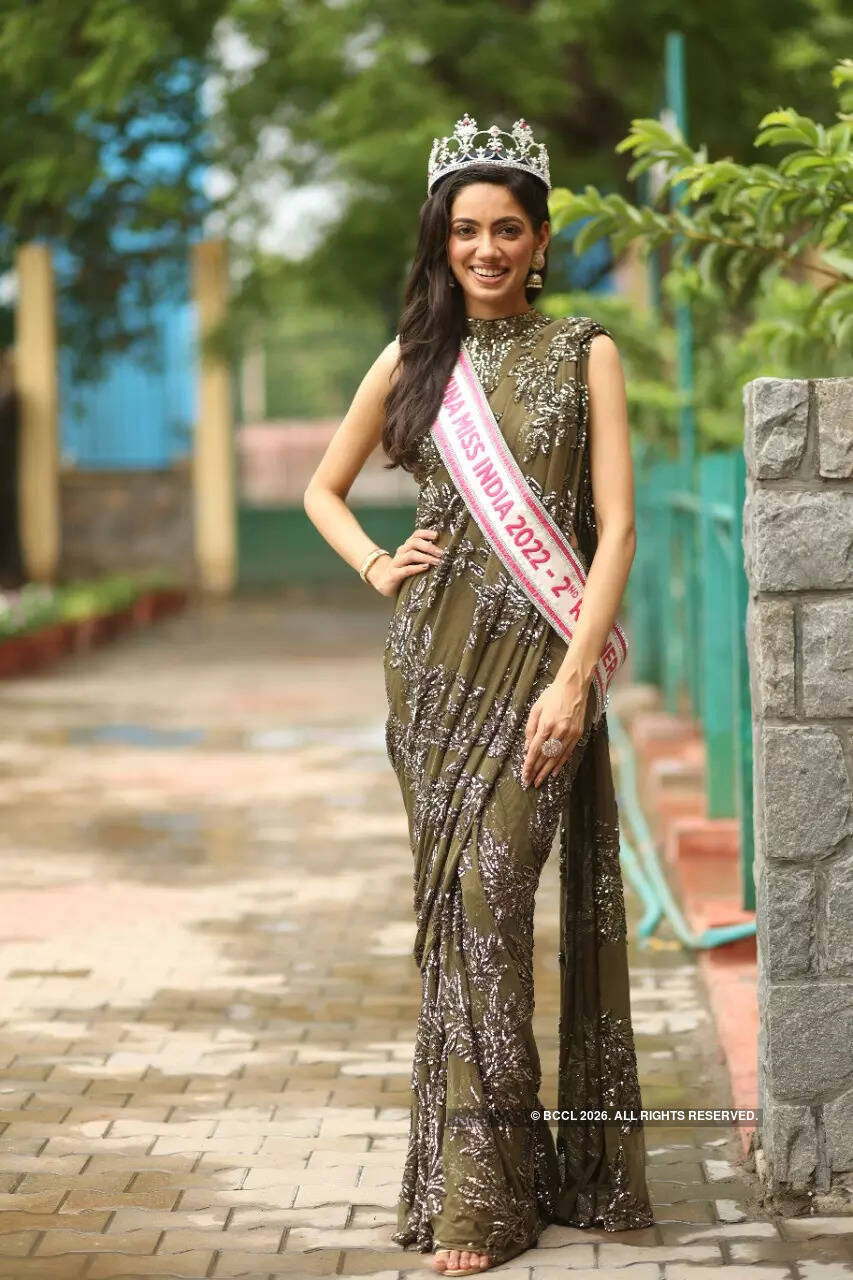 Femina Miss India 2022 2nd Runner Up Shinata Chauhan's homecoming