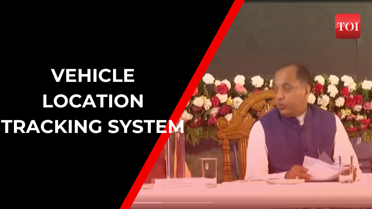HP: CM Jairam Thakur launches vehicle location tracking system in Shimla
