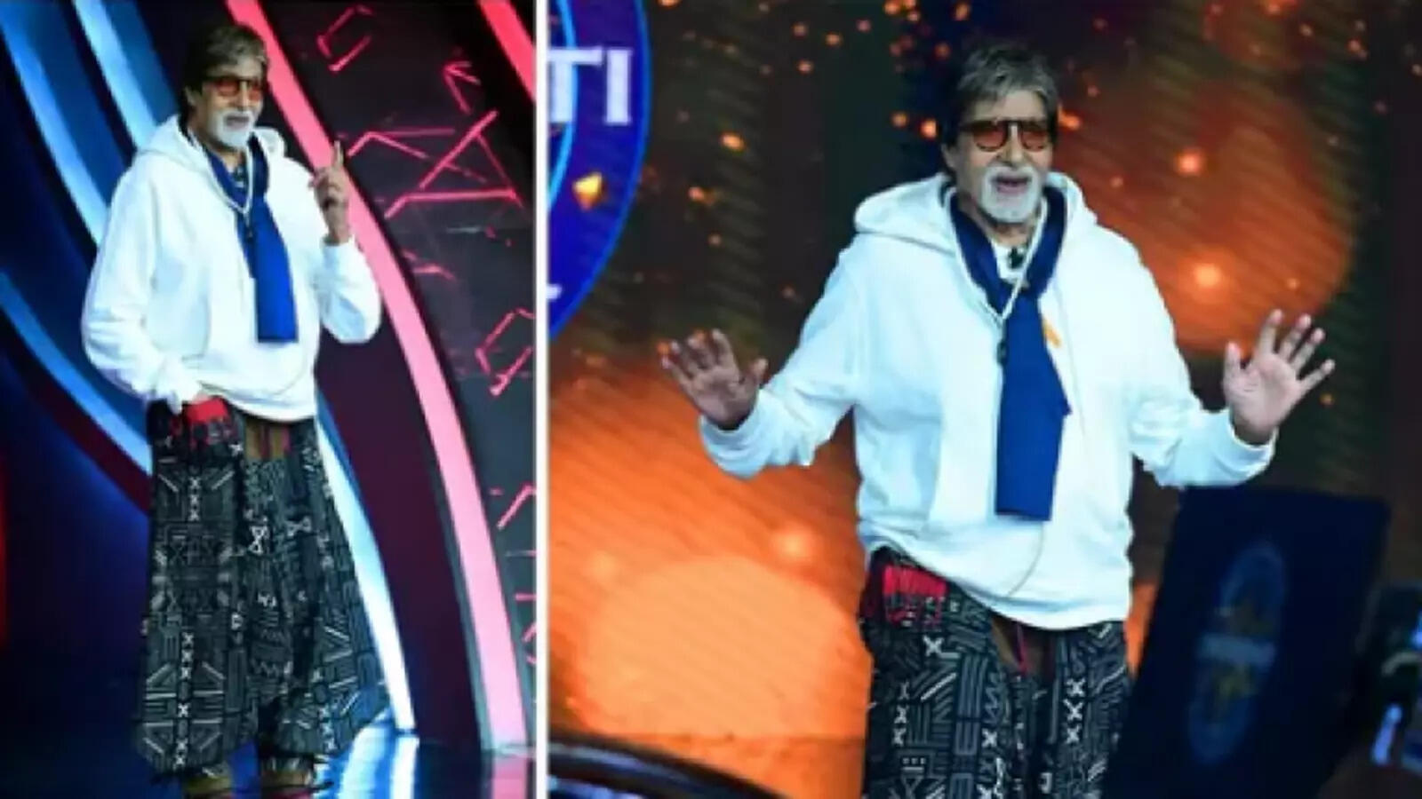 Did you see the super funky yet cool look of Amitabh Bachchan