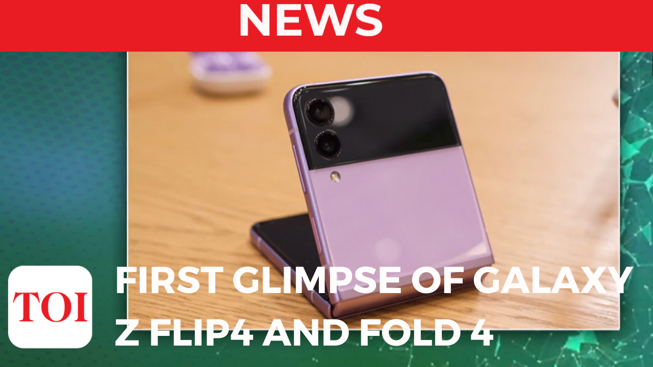 Samsung: Arrival of first official press renderings of Galaxy Z Fold 4 ...
