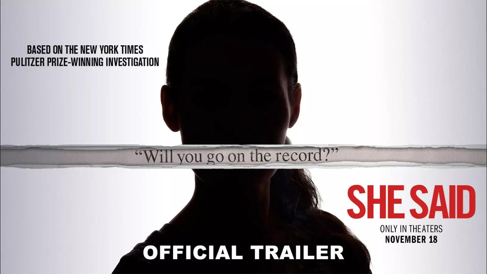 She Said - Official Trailer