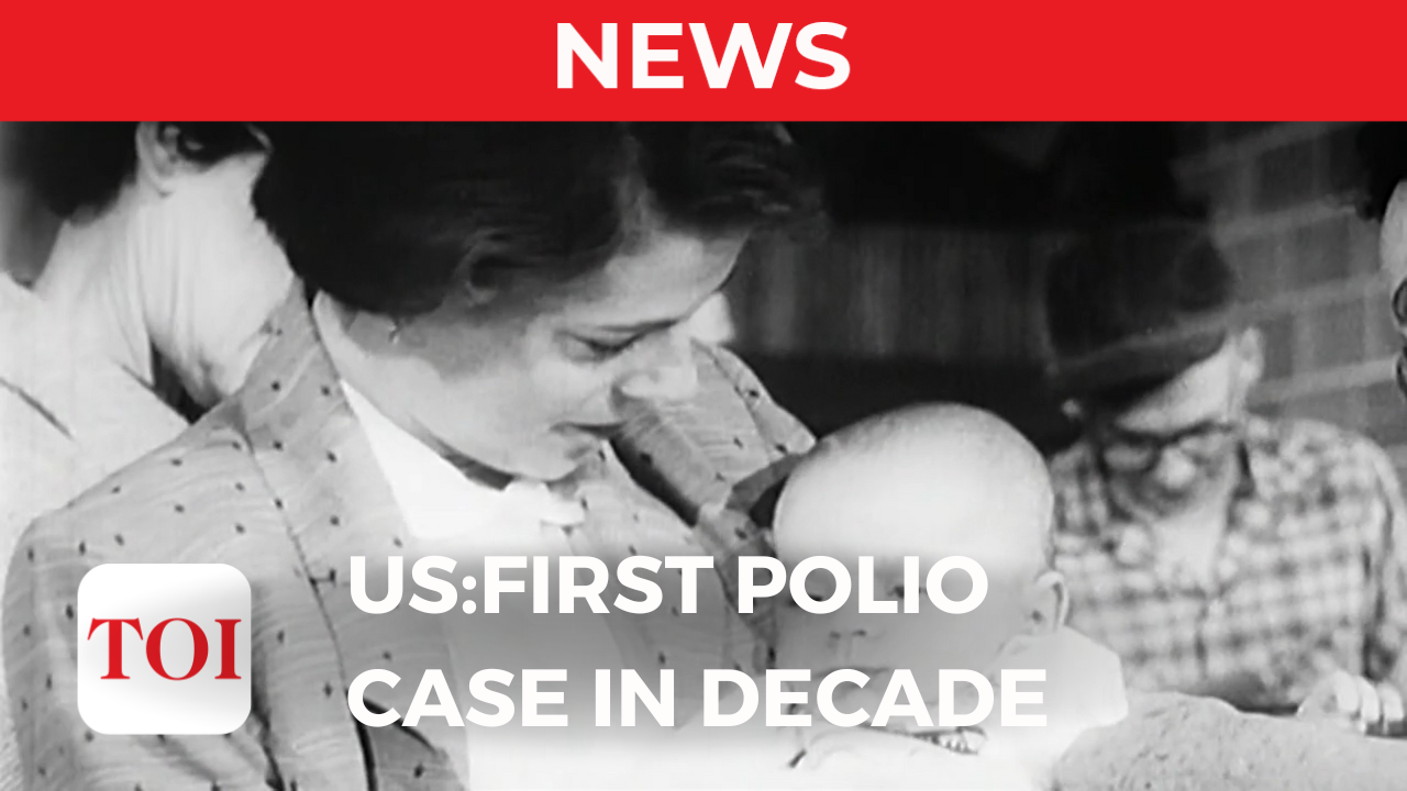 US reports 1st polio case in nearly a decade