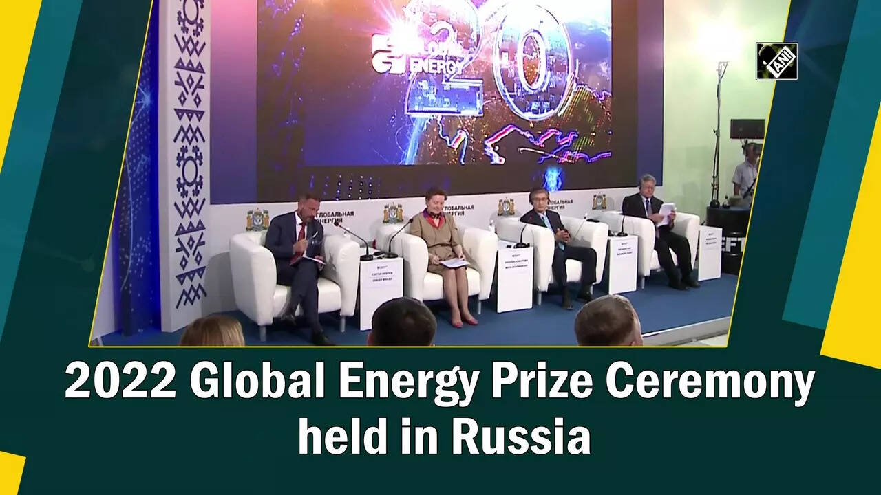 2022 Global Energy Prize Ceremony held in Russia