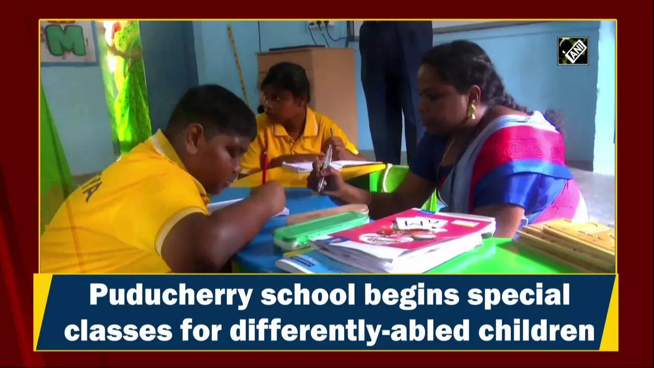 Puducherry school begins special classes for differently-abled children