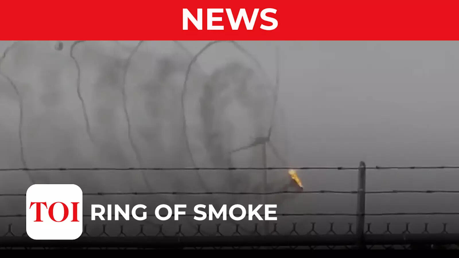 Watch: Struck by lightning, wind turbine goes up in flames