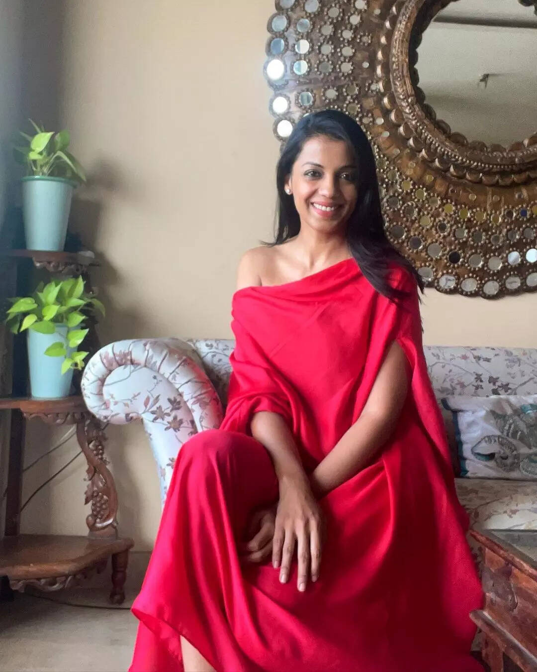 Five times Mughda Godse painted the town RED!