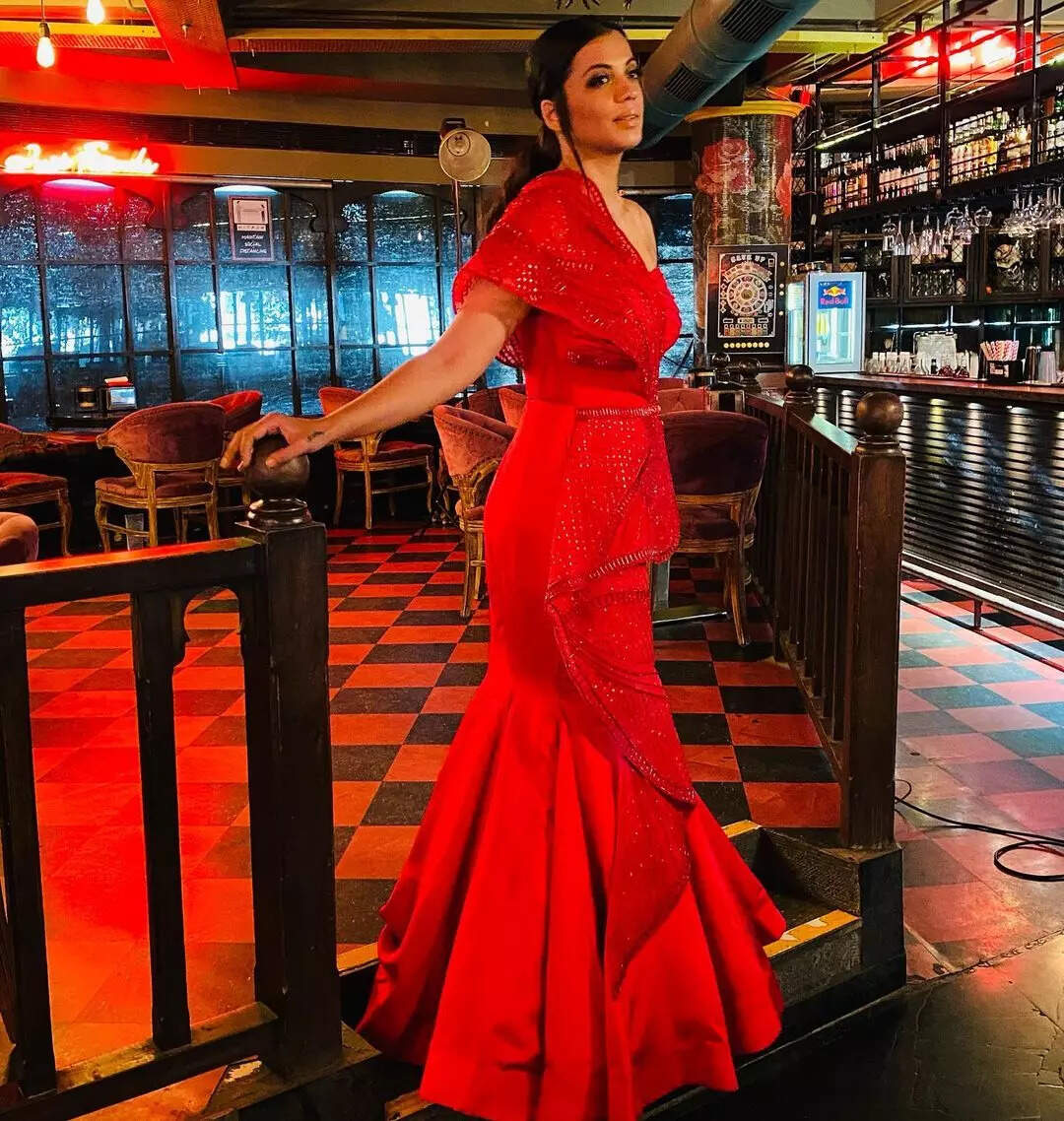 Five times Mughda Godse painted the town RED!