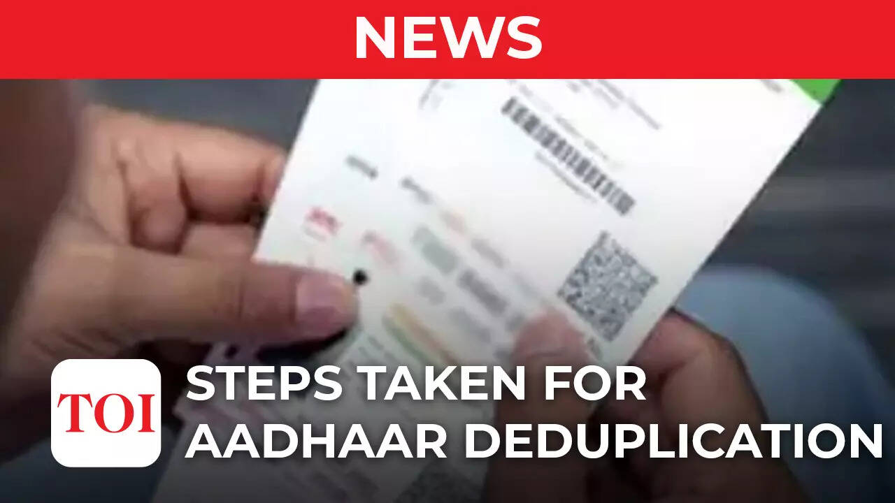 Six lakh Aadhaar cancelled by UIDAI; face included as new modality for ...