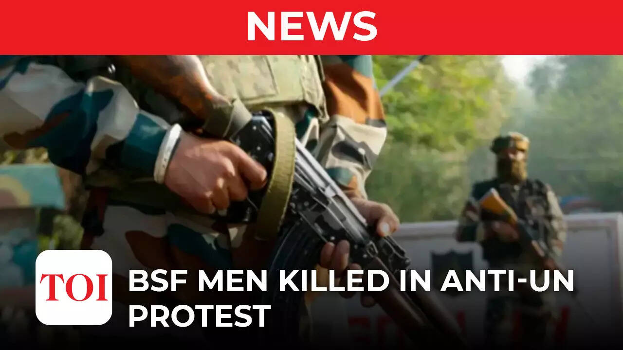 Two BSF personnel killed in anti-UN protest in Congo