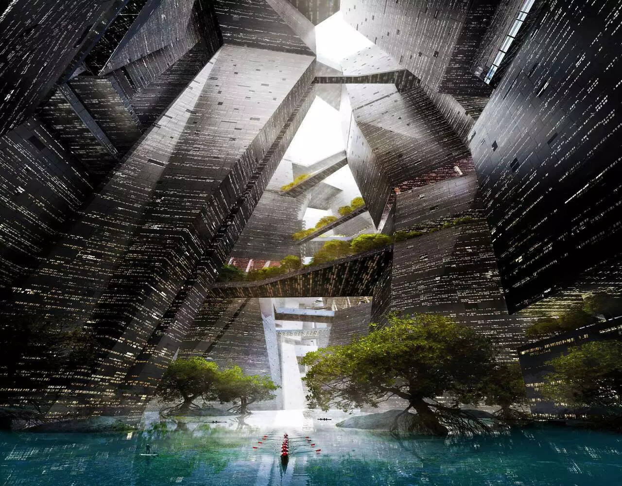 Eye-popping: Saudi prince unveils mirrored skyscraper eco-city
