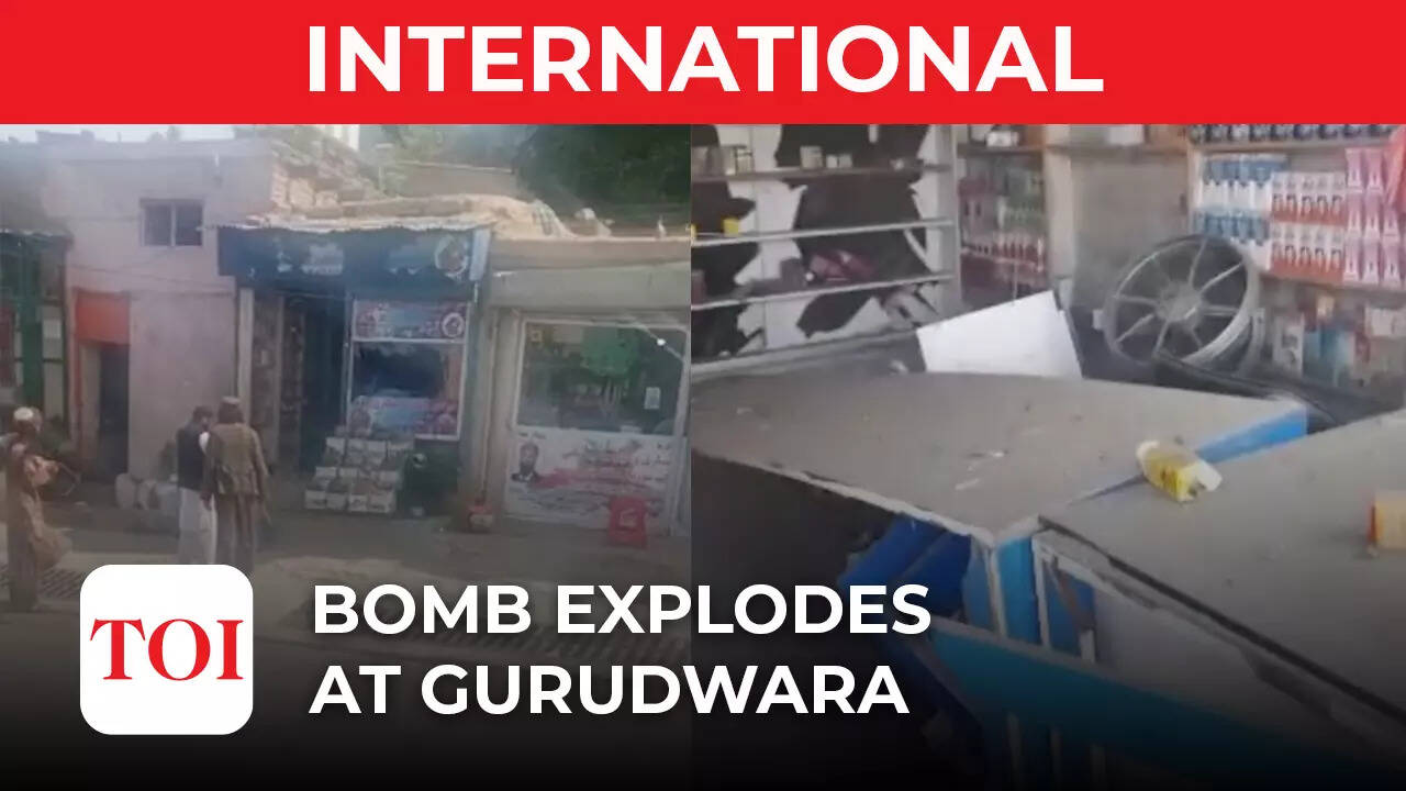 kabul: Another bomb explodes near Karte Parwan Gurudwara in Kabul