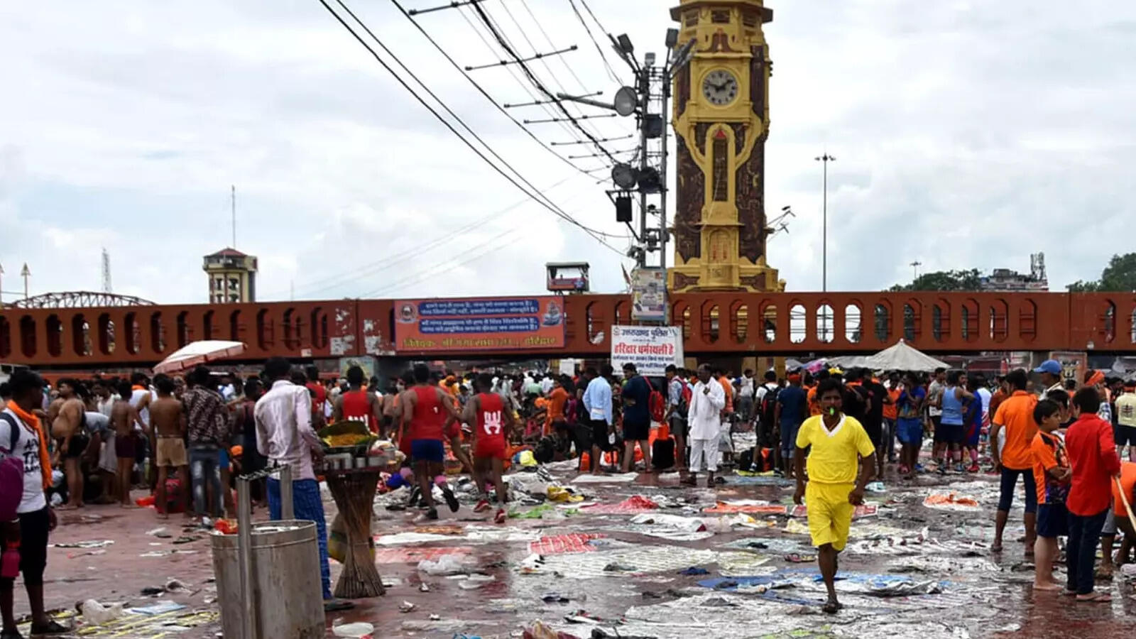 Photos: Kanwar yatra leaves behind 30,000 MT garbage in Haridwar