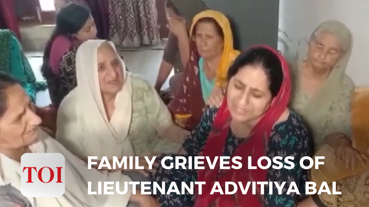 Mig-21 crash family grieves loss of flight lieutenant Advitiya Bal