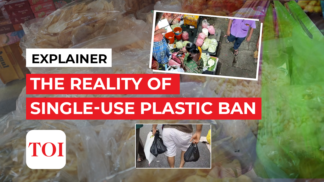 single use plastic: Reality Check: Is the ban on single-use plastic ...