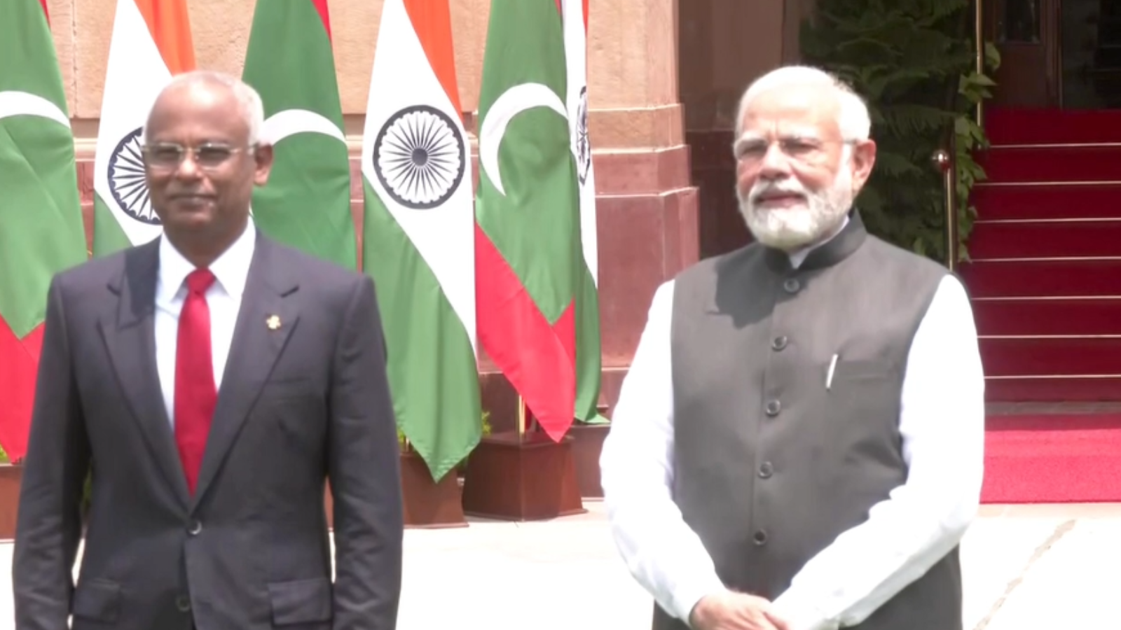PM Modi meets Maldives President Ibrahim Mohamed Solih