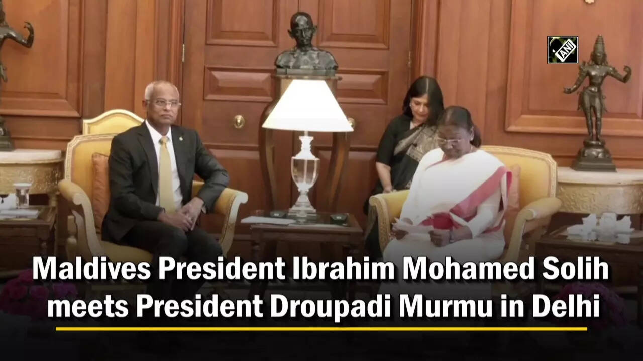 solih: Maldives President Ibrahim Mohamed Solih meets President ...