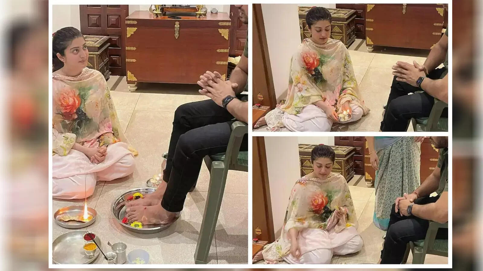 'Hungama 2' fame Pranitha Subhash gets criticised for sitting at ...